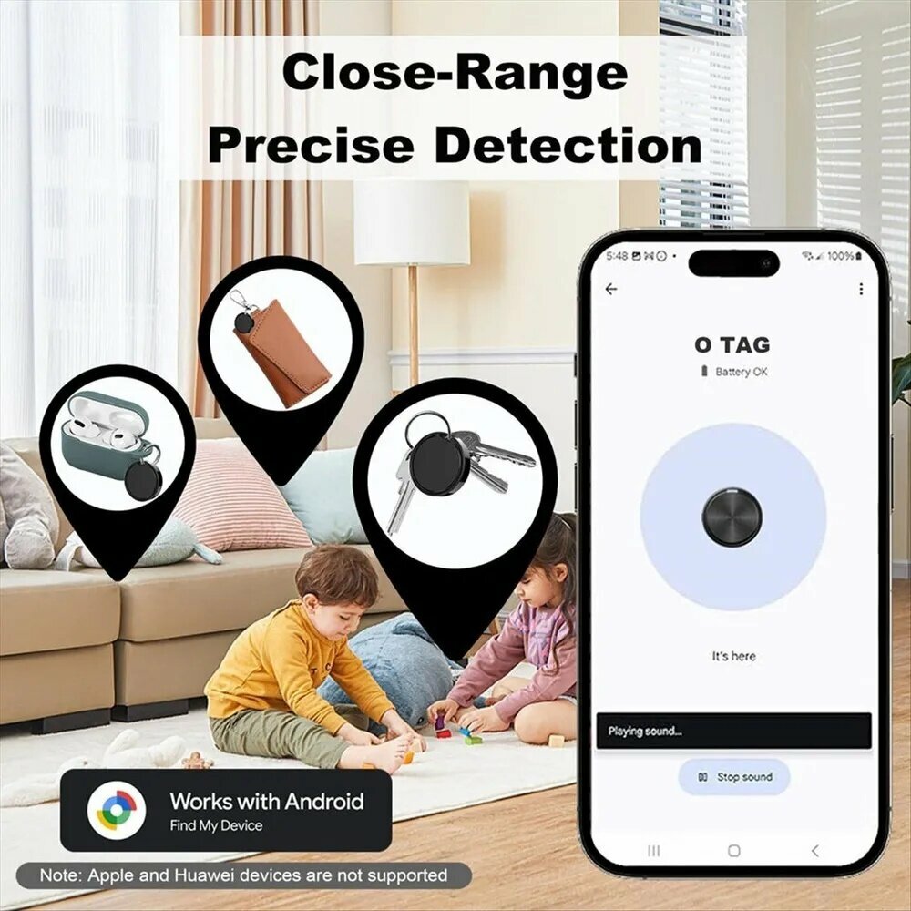 Bluetooth-Трекер Для Android, Работает Локатор Предметов — фото 1