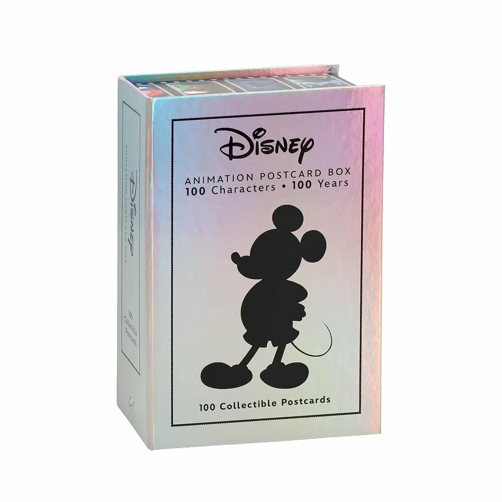 Disney / Дисней Коллекционный набор из 100 почтовых открыток 100 лет анимации Disney