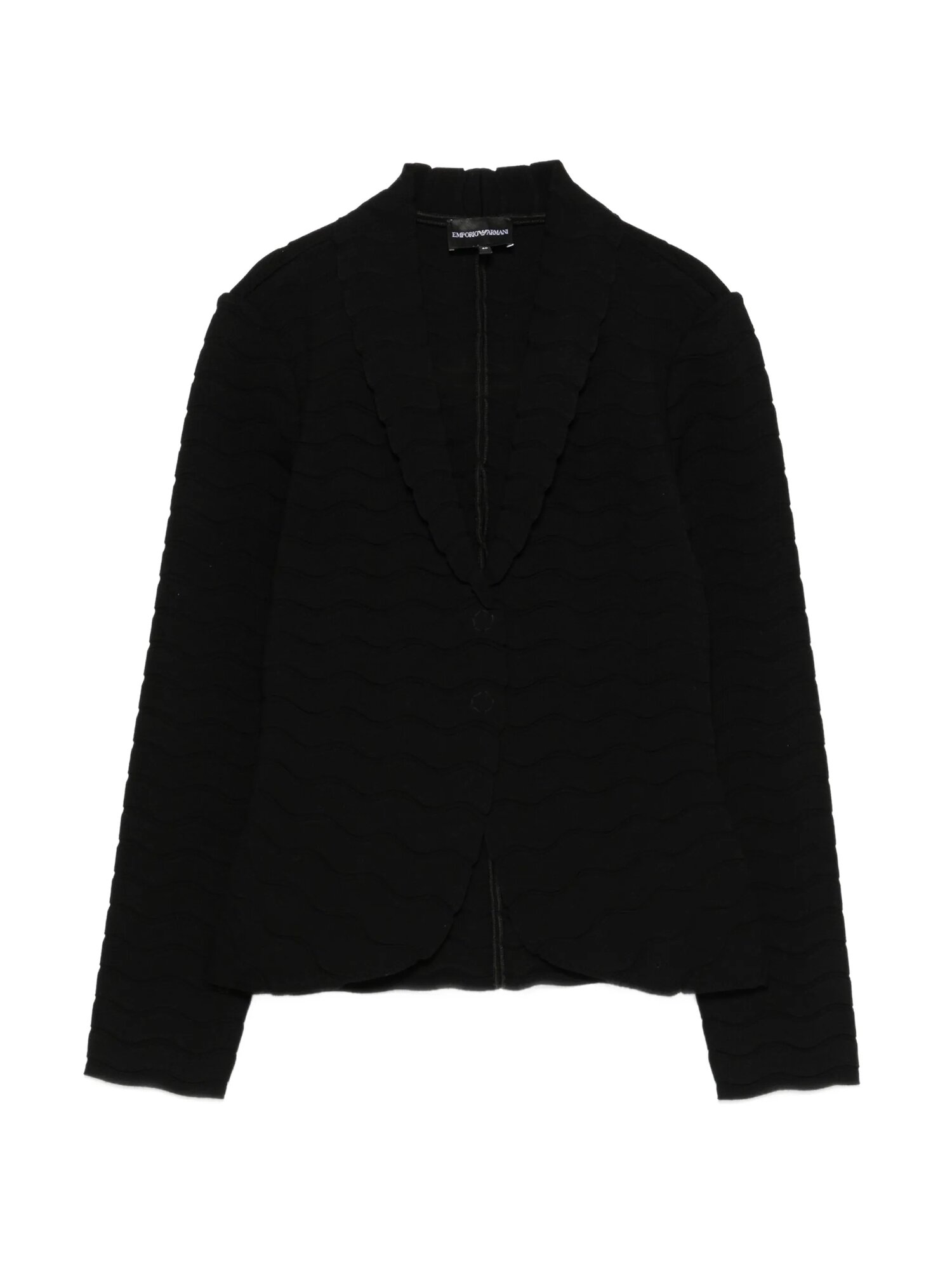 Куртка EMPORIO ARMANI Button-up textured jacket