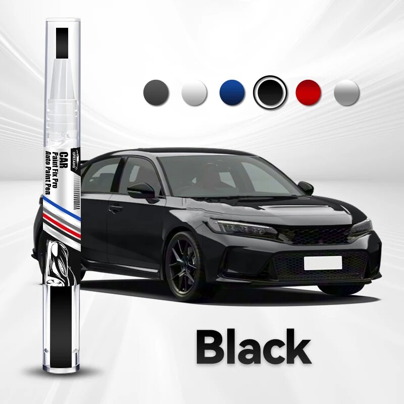 Маркер для автокраски Black, Honda Civic 1972-2025