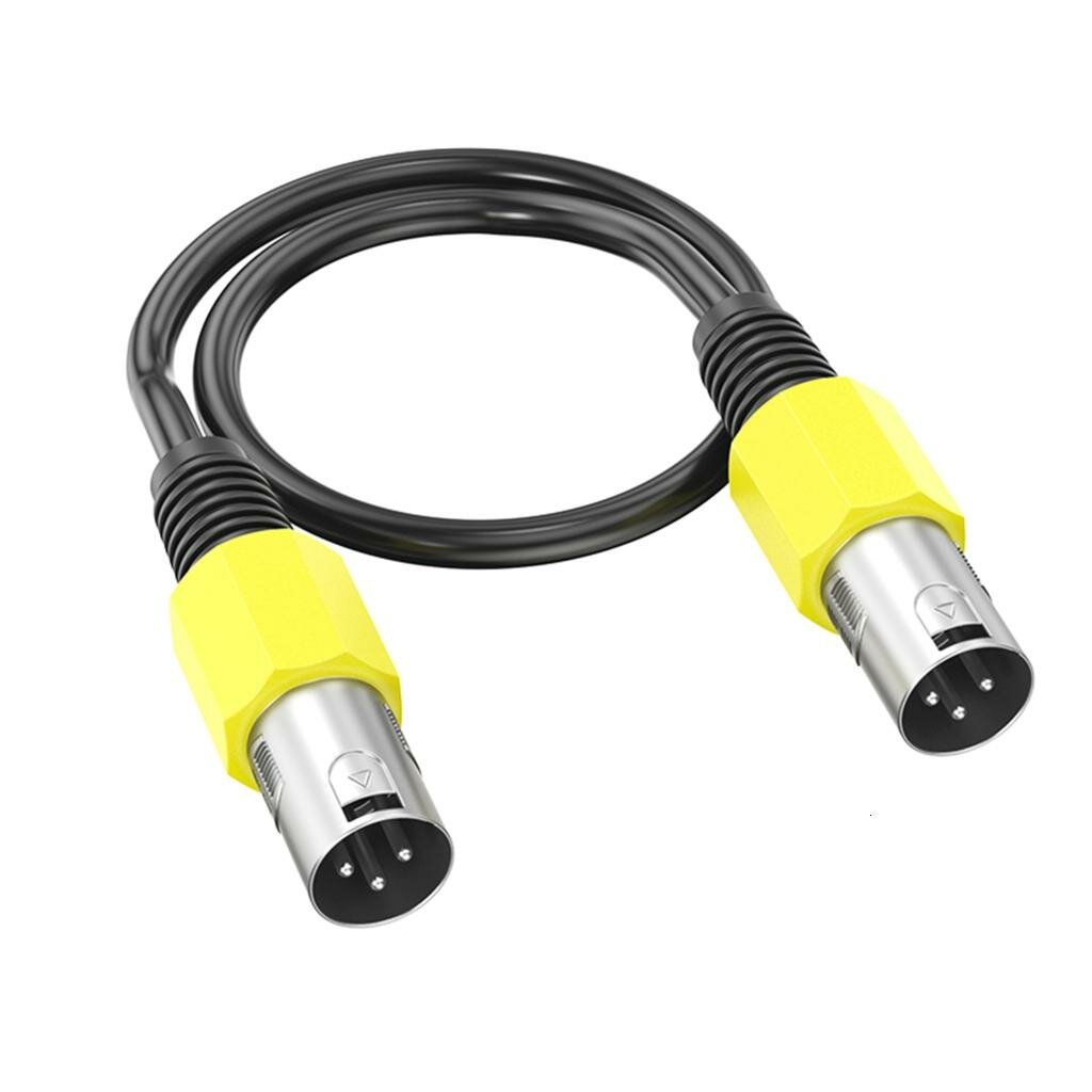 Микрофонный кабель 3Pin, Желтый - 3m
