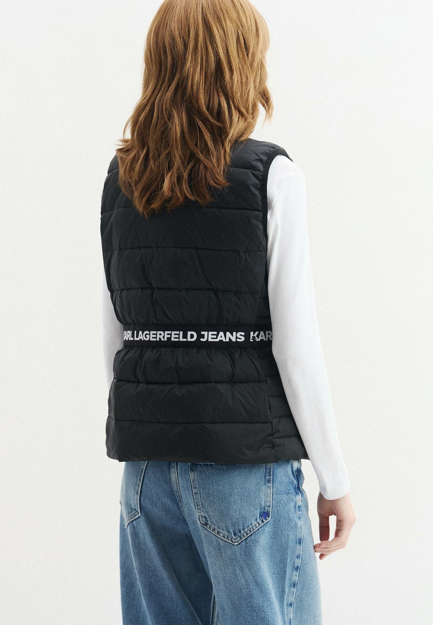 Куртка KARL LAGERFELD JEANS, размер M, черный — фото 1