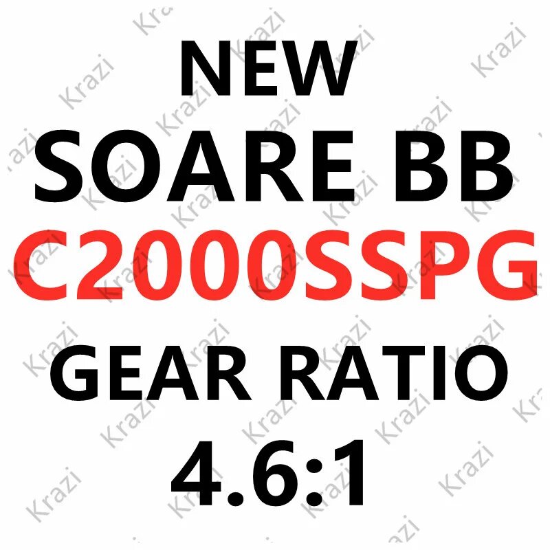 Спиннинговая катушка SHIMANO Soare BB 500SPG C2000SSPG C2000SSHG