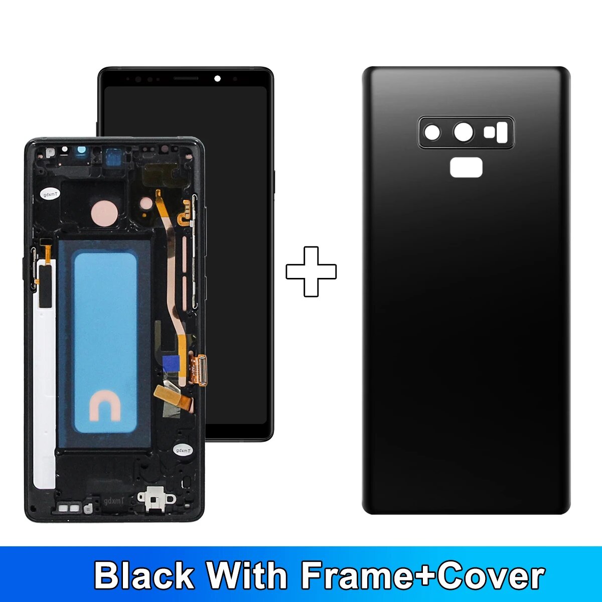 Дисплей в сборе для Samsung Galaxy Note 8 Black Frame Cover