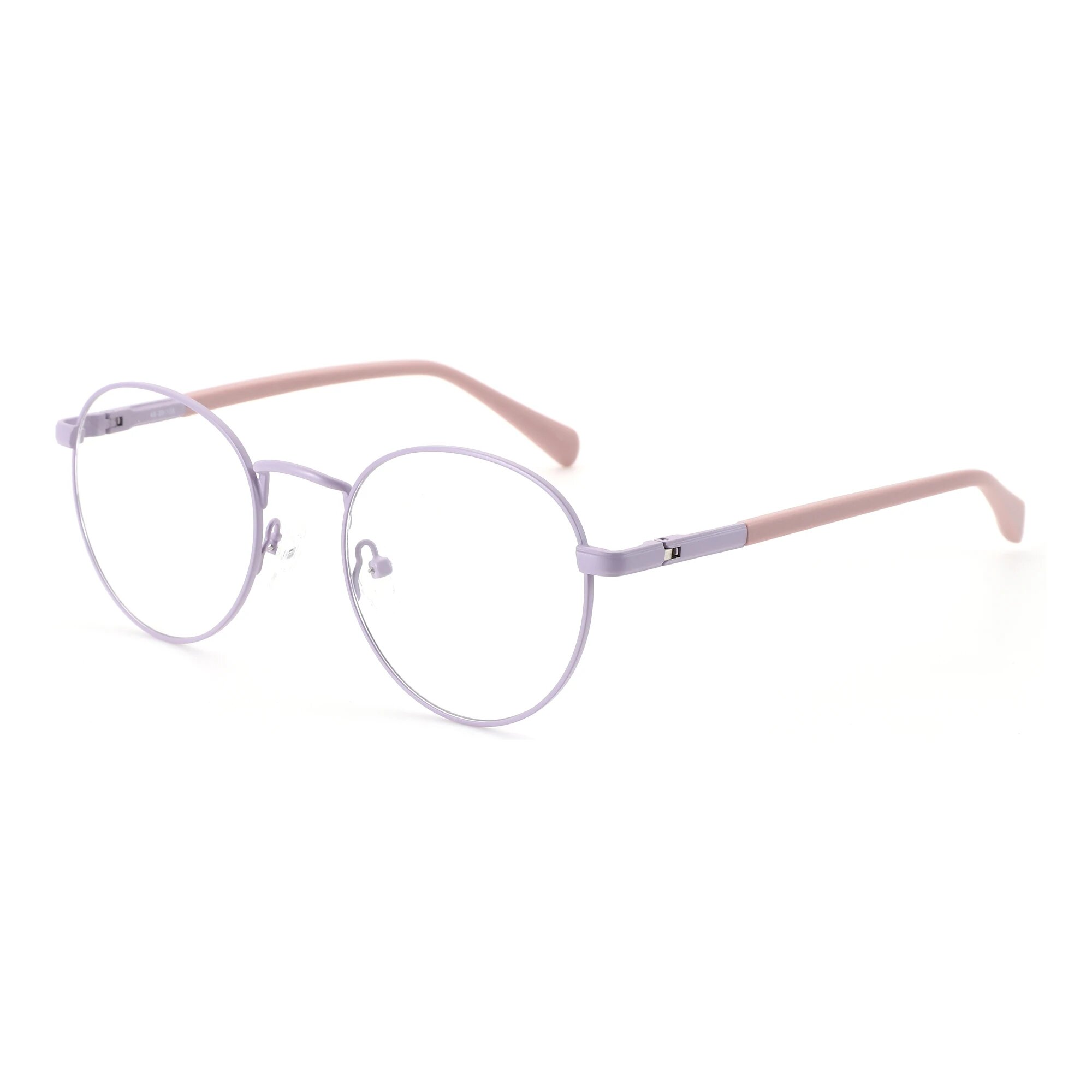 ZENOTTIC Круглые очки для зрения 77031-C710, 1.56, Единая версия, Фото Серый