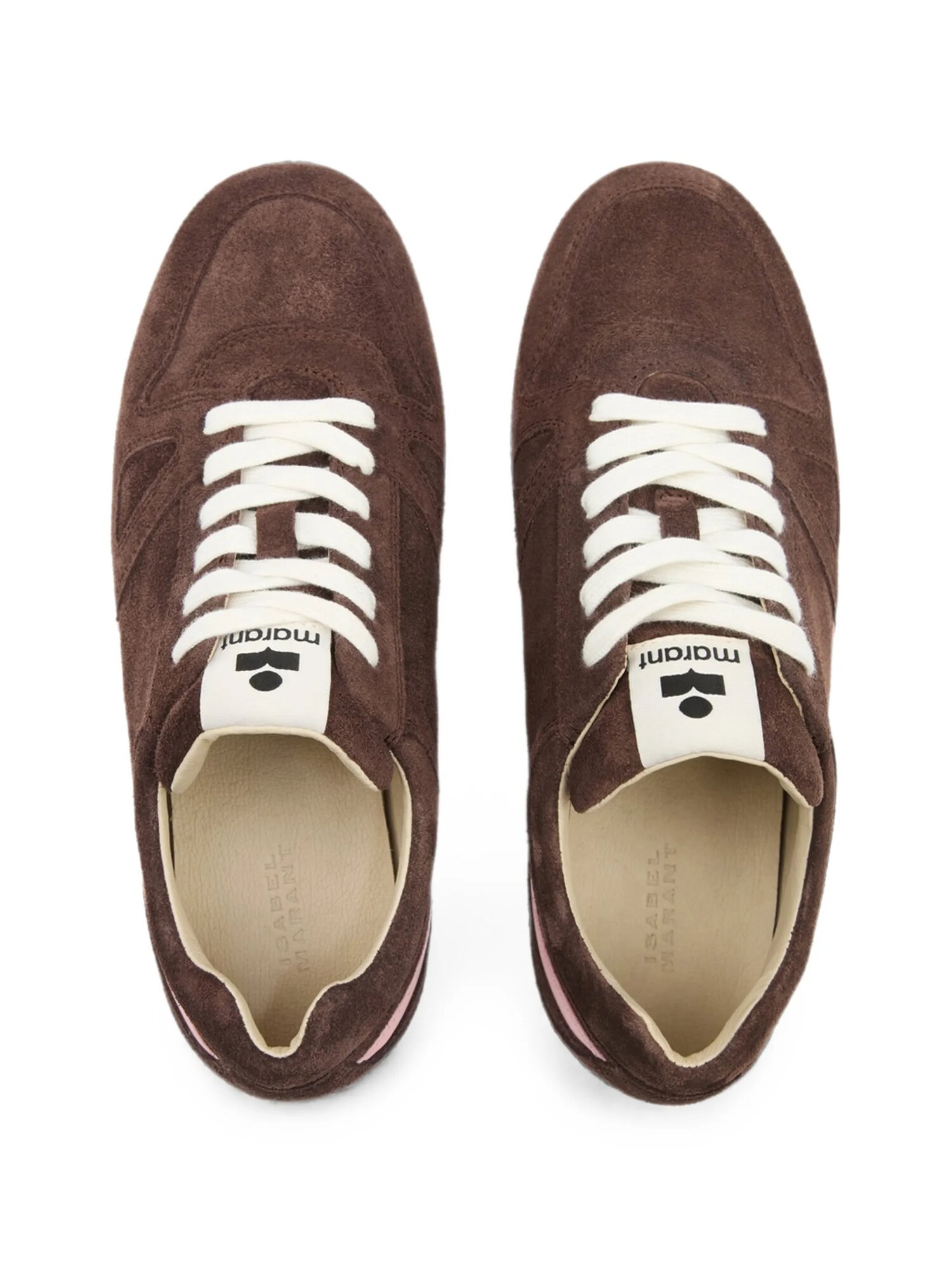 Кроссовки Isabel Marant Senny Low sneakers, размер 36, brown — фото 1