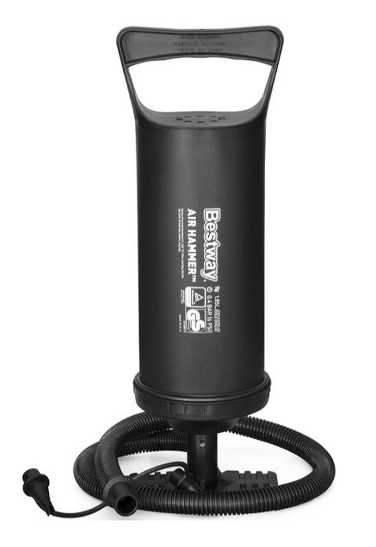 Насос ручной Bestway Air Hammer 36 см, для бассейнов и надувных матрасов, со шлангом