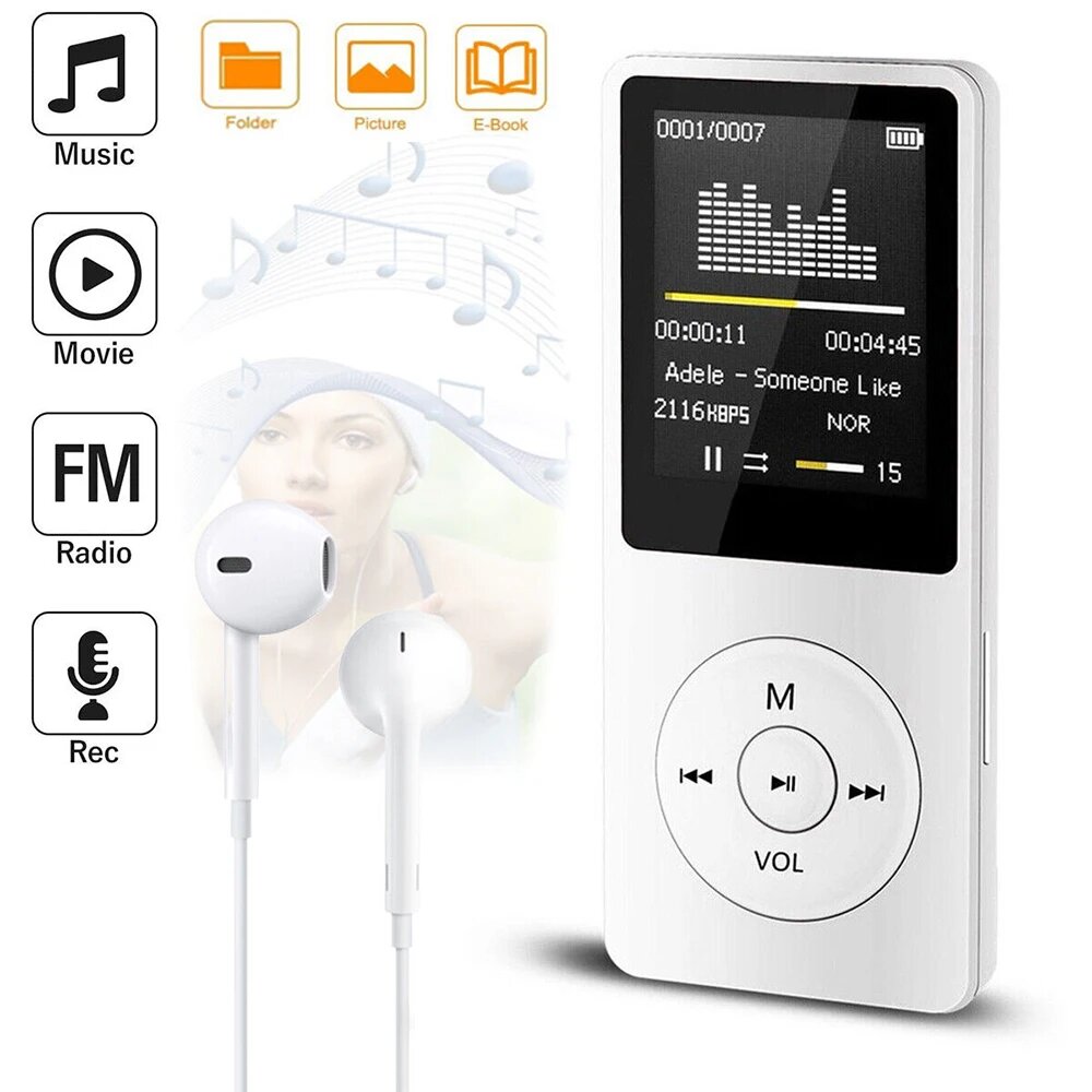 MP3-плеер Black 128GB card — фото 1