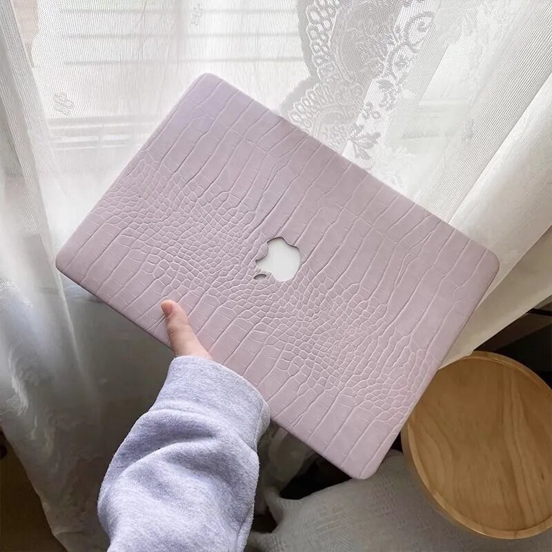 Жесткий кейс Macbook Чехол-накладка Case для Air 13" M1 2018-2021 (A1932/A2179/A2337) Крокодил