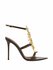 Босоножки Giuseppe Zanotti Slim 2.0 105, размер 38 EU, коричневый