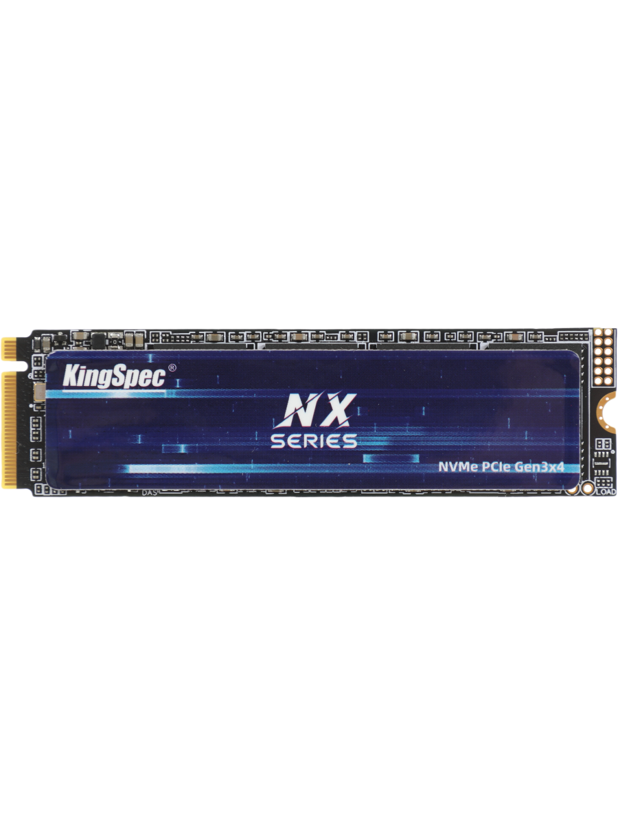 Накопитель SSD Kingspec NX-256 256 ГБ, M.2 2280, PCIe 3.0 x4, NVMe, M.2 3400 МБ/с