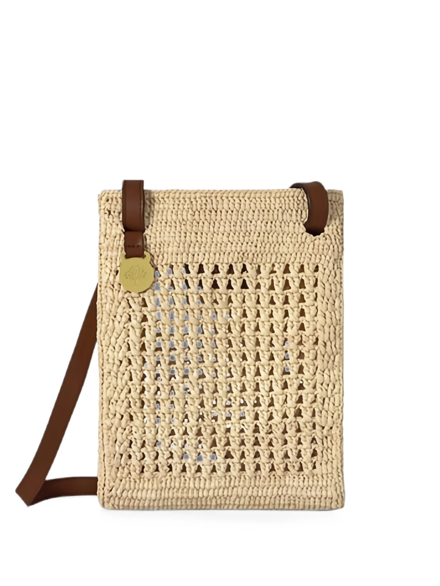 Сумка Crochet raffia crossbody bag
