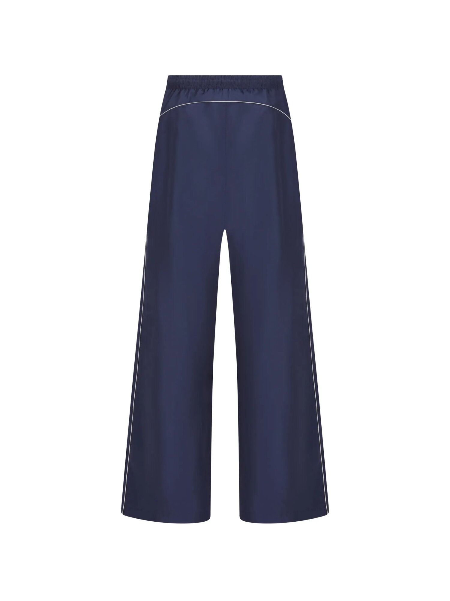 Брюки BALENCIAGA Piped-trim track pants, размер 46, blue — фото 1