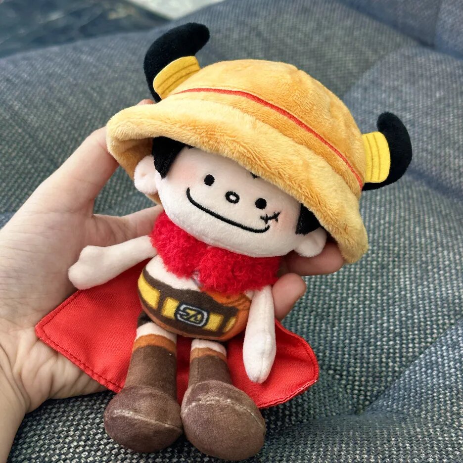 Плюшевая игрушка One Piece: Эльбаф, Луффи, Зоро, Эйс (15 см), Bandai