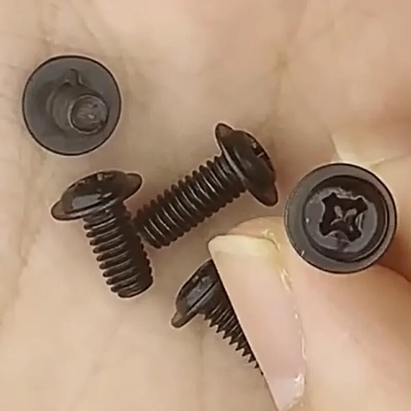 Винты фланцевые M6x16 мм, 10 шт.