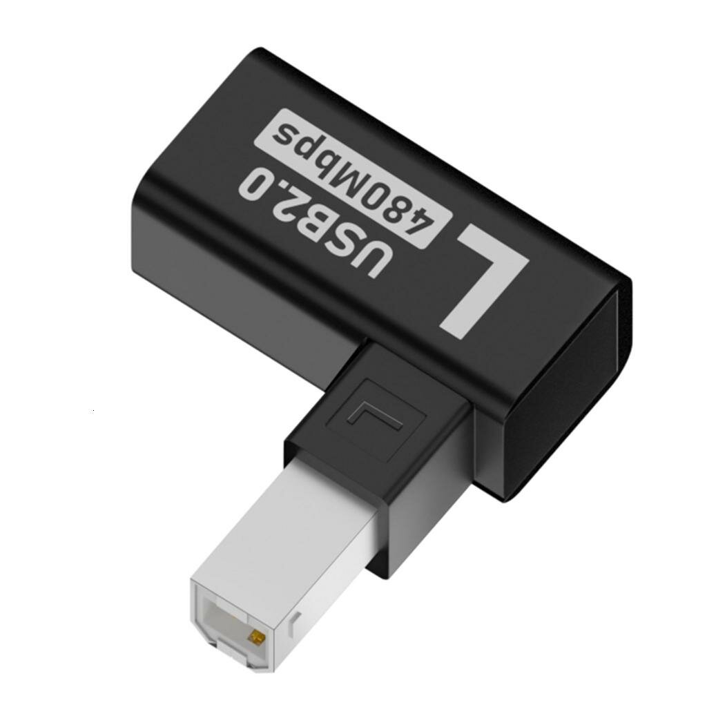 USB 2.0 Type B удлинитель для принтера, Согните влево