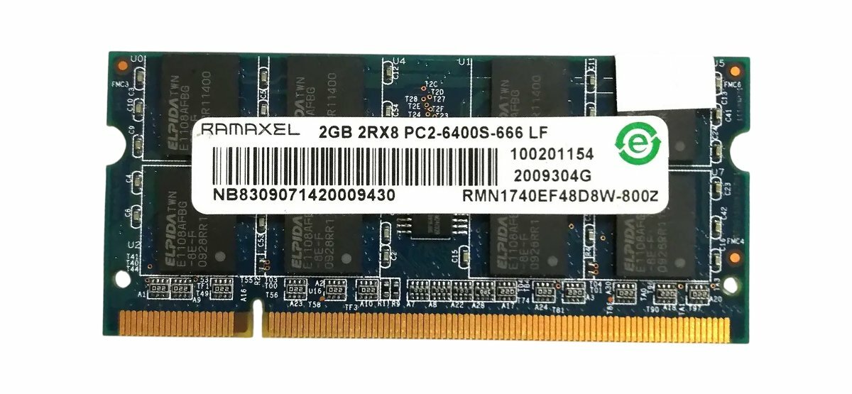Оперативная память Ramaxel DDRII 2Gb RMN1740EF48D8W-800Z