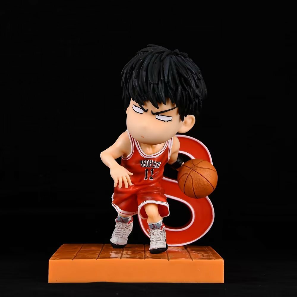 Коллекционная фигурка Slam Dunk Kaede Rukawa, PVC модель с подставкой
