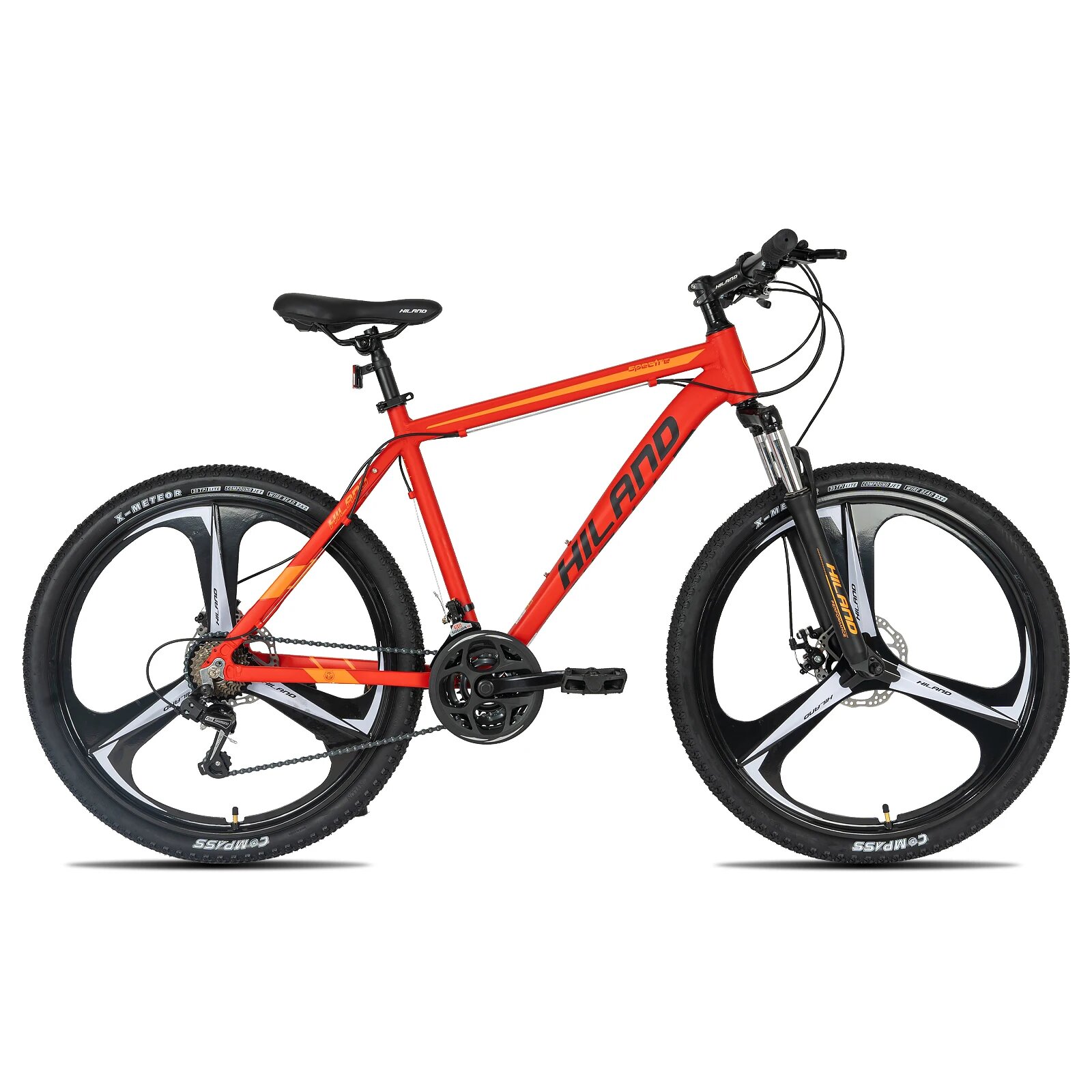 Горный велосипед Hiland, трансмиссия Shimano 21 скорость, алюминиевый каркас, колеса 26 дюймов, с дисковыми тормозами для мужчин и женщин, горный велосипед для мужчин