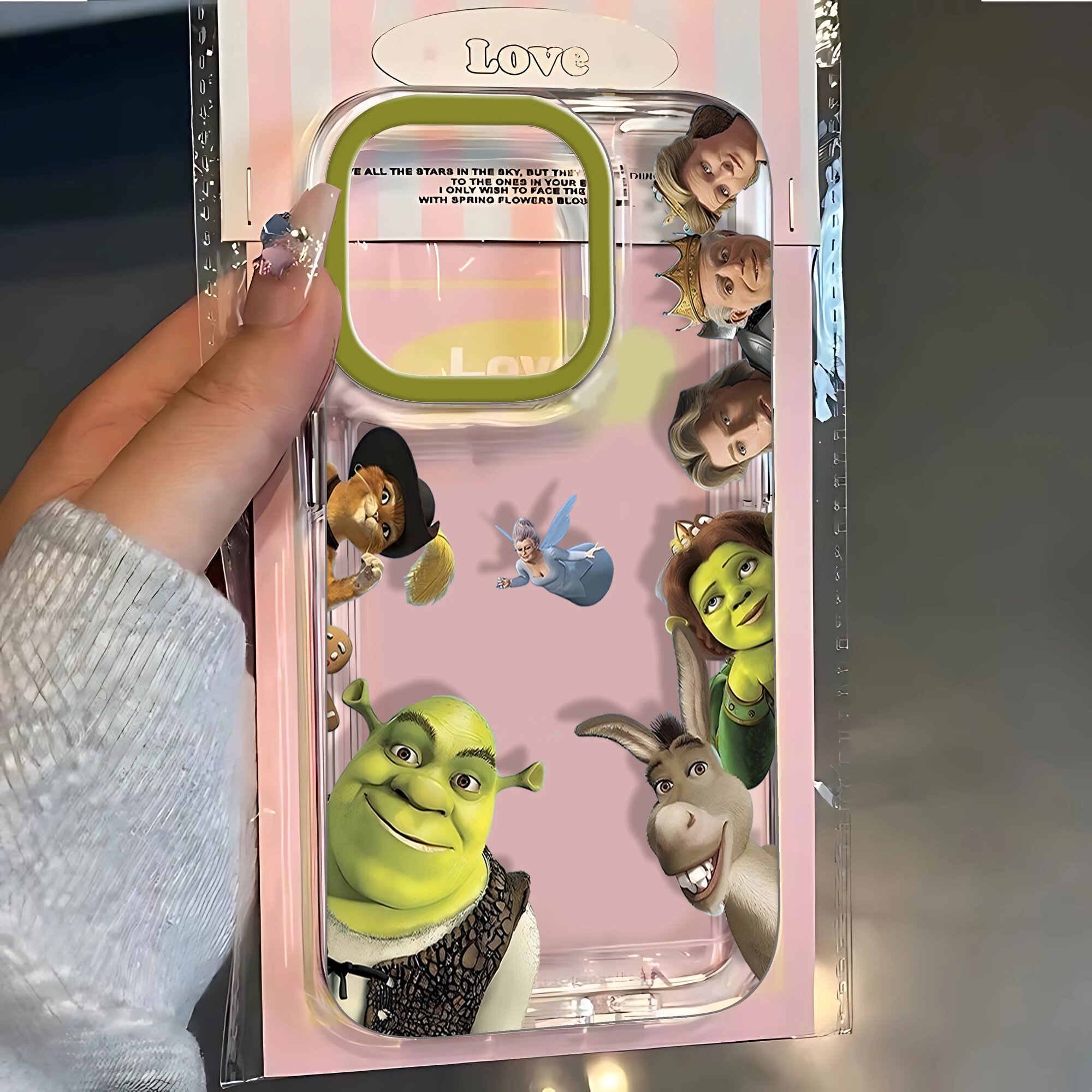 Чехол для телефона с забавным мультяшным фильмом Shreks для iPhone TTK-317TK5A1, iPhone 15 ProMax