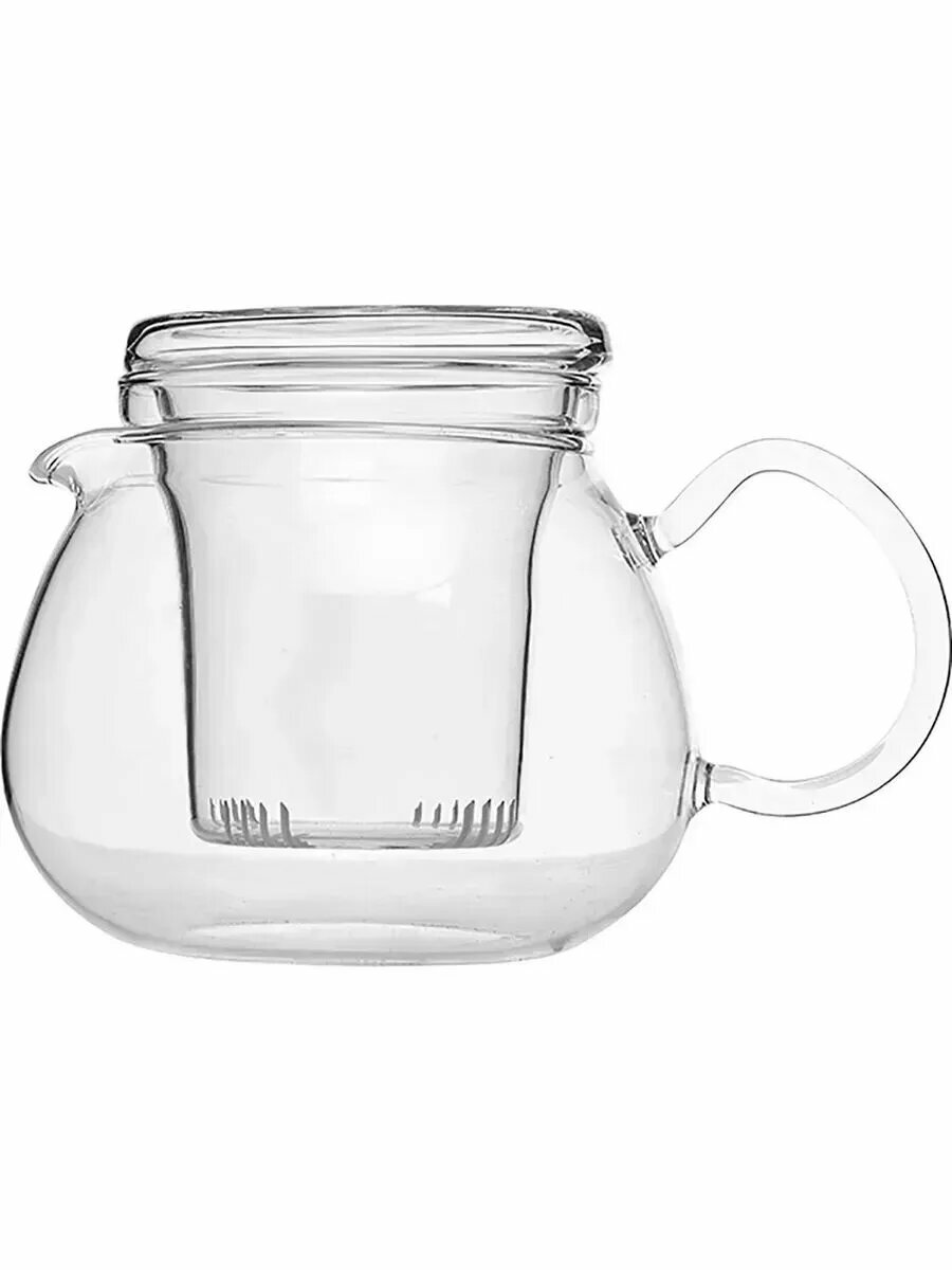 Чайник заварочный Trendglas Pretty Tea 1, стеклянный, 500 мл