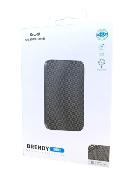 Магнитный Powerbank Keephone Brendy 5000mAh Ankora, черный