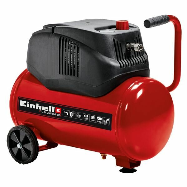 Компрессор воздушный Einhell TC-AC 200/24/8 OF безмасляный (4020590)