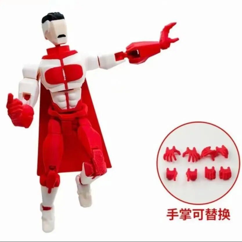 3D-фигурка Invincible Boy Invincible Mark Titan13 Красный, MK-3