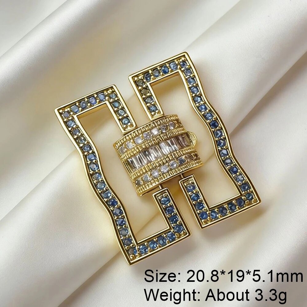 Застежки Juya золотистого цвета для рукоделия White Gold