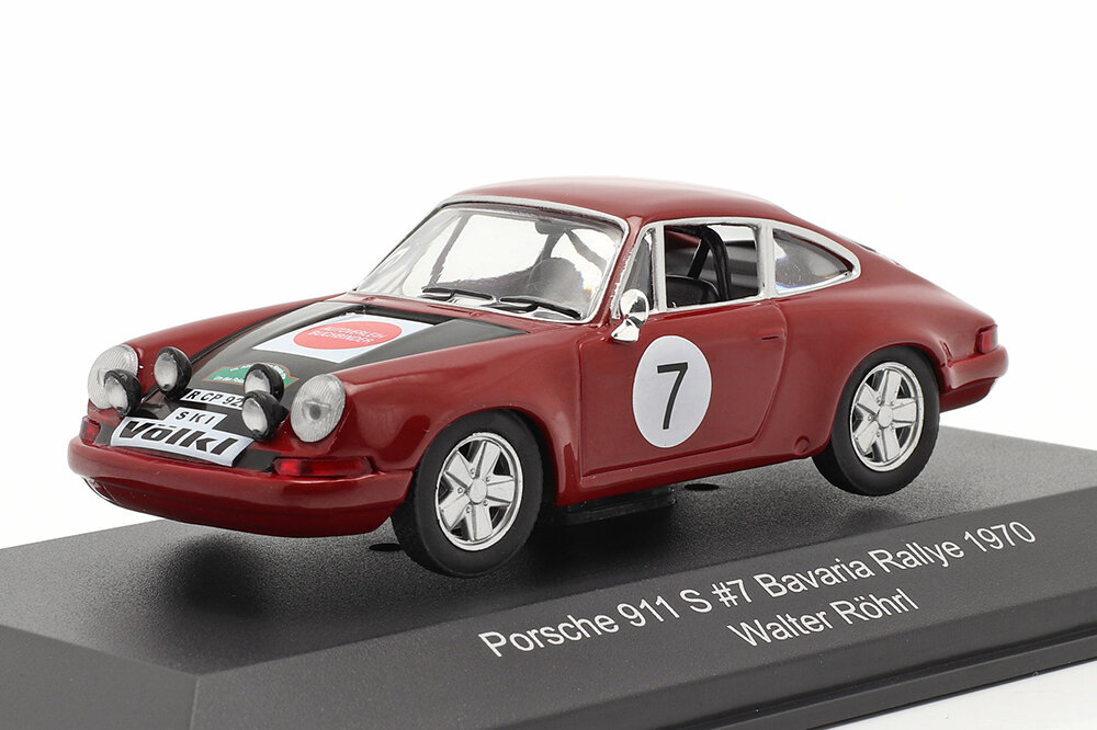 Модель коллекционная CMR Porsche 911 s no 7 rally bavaria 1970