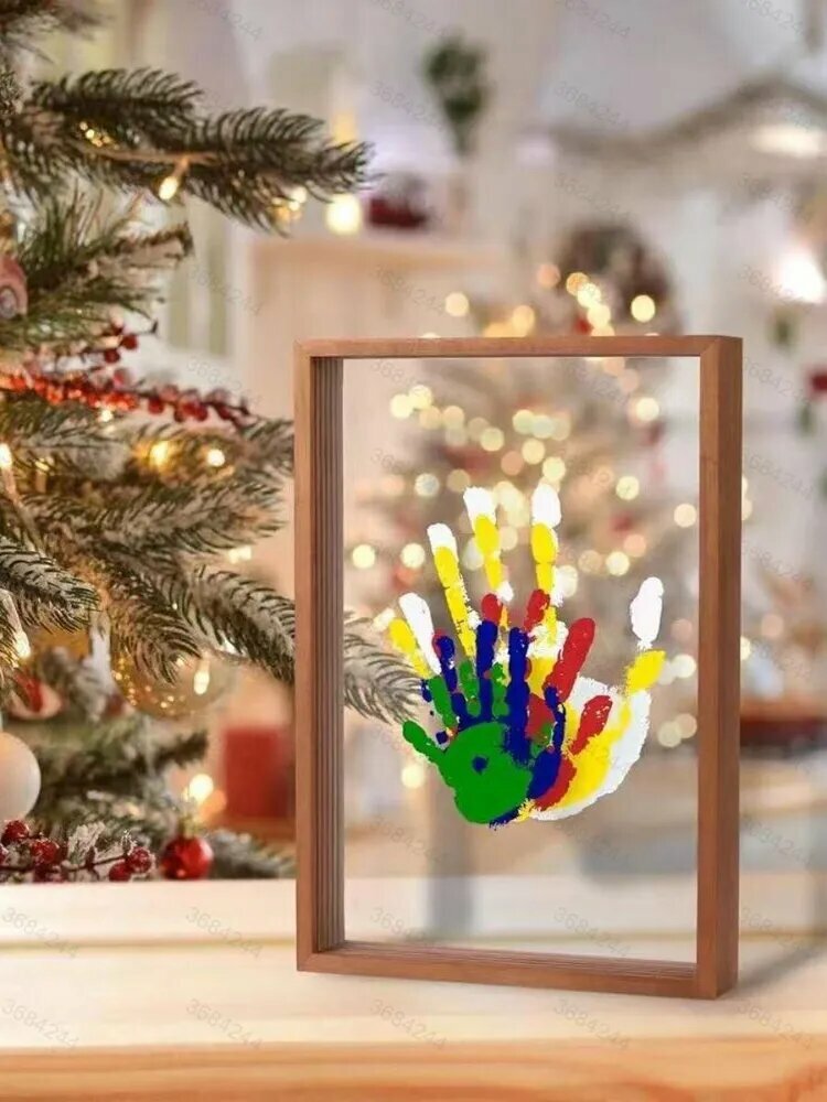 Набор для DIY отпечатков рук семьи