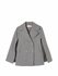 Пальто Elisabetta Franchi Double-breasted coat, размер 12 лет, серый