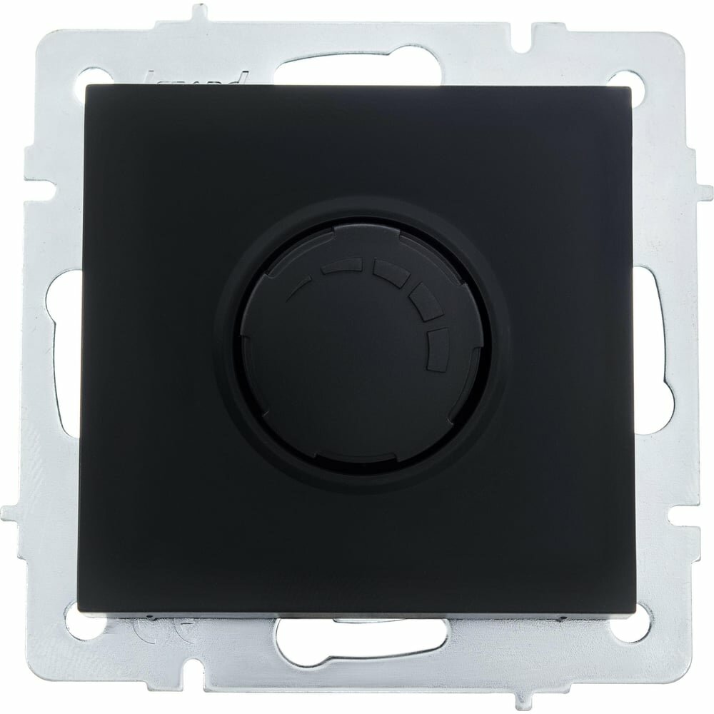 Диммер Lezard VESNA 1000W, чёрный бархат 742-4288-157