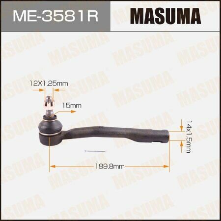 ME-3581R Наконечник рулевой тяги TOYOTA