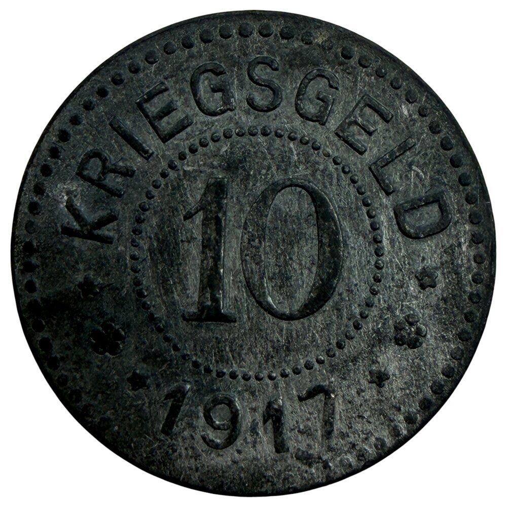 Германия, Германская империя, Ламбрехт 10 пфеннигов 1917 г.