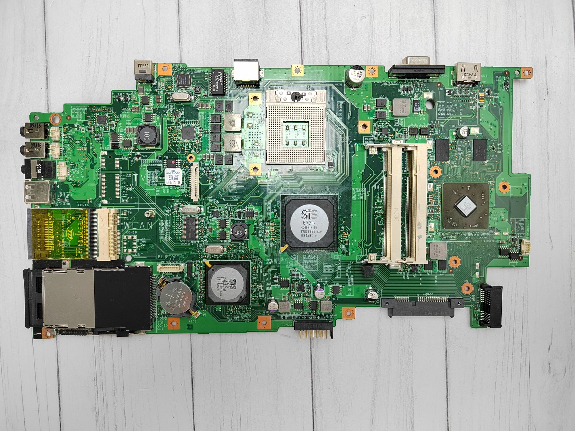 Материнская плата для ноутбука MSI CX700, MS-17311