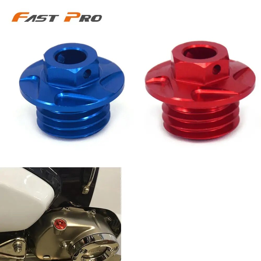 Крышка маслозаливной горловины M20*2,5 для Honda CR CRF 150R 250R 450R CB CBR 250R Красный, Красный