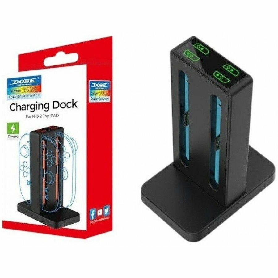 Зарядная станция Dobe Charging Dock для Joy-Con 2 (TNS-3192B) (Nintendo Switch 2)