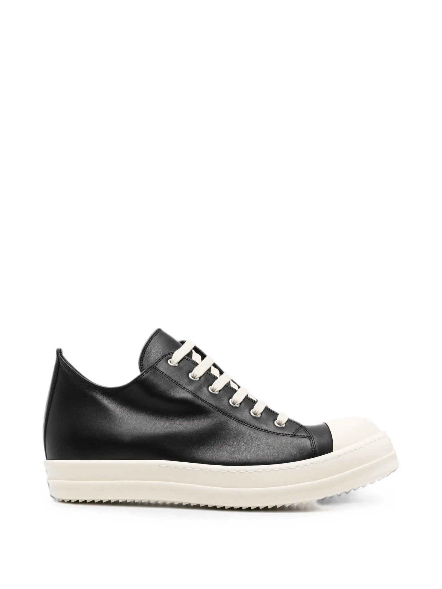 Кроссовки Lace-up leather sneakers