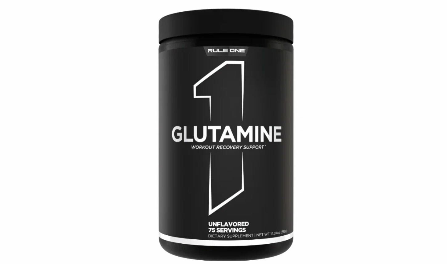 Rule One (R1), GLUTAMINE, Глютамин, порошок, 75 порций, 398 гр