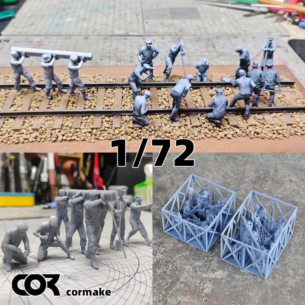 Cor 1/72 сборная модель солдат