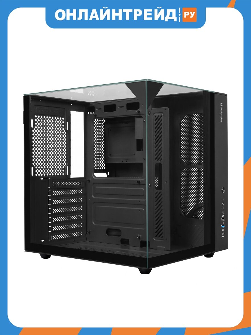 Корпус Defender CryoCube (КриоКуб) черный, 25201DF