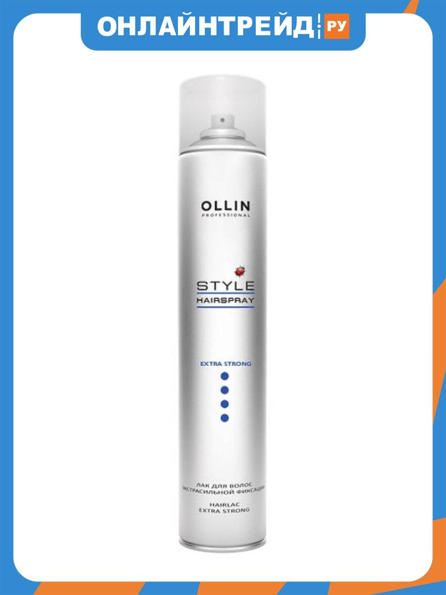 Лак для волос Ollin Professional Style экстрасильной фиксации, 450 мл