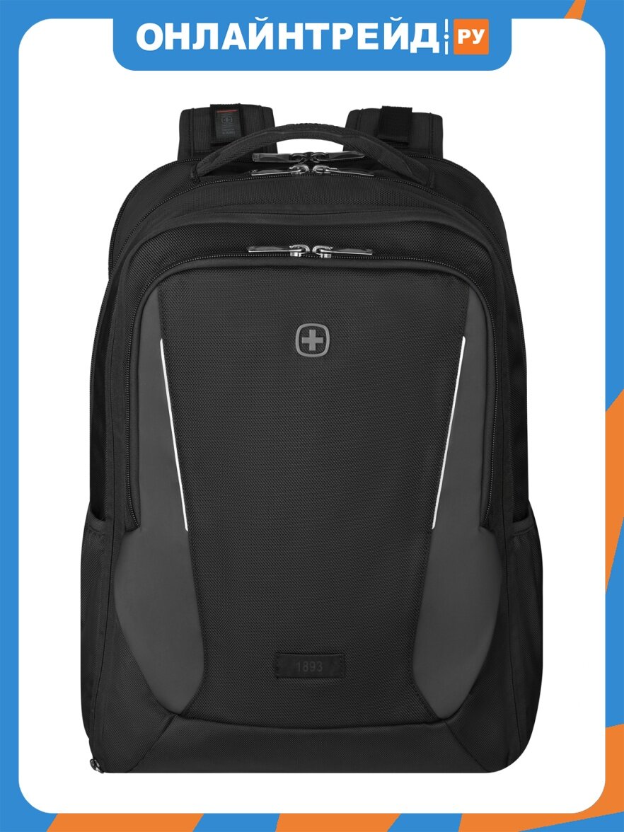 Рюкзак Wenger XE Extent 17", черный, переработанный ПЭТ/Полиэстер, 35х24х50 см, 37 л.
