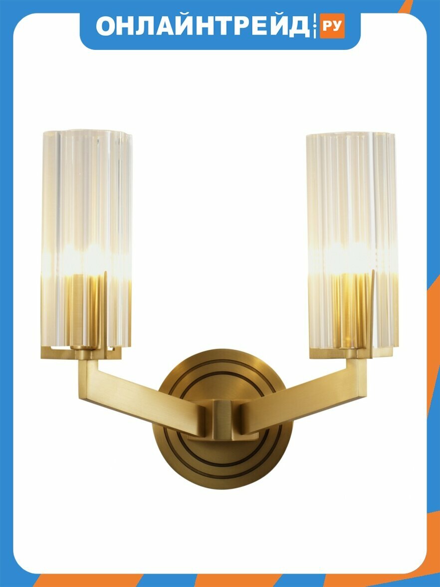 Настенный светильник Moderli V11073-2W Brass
