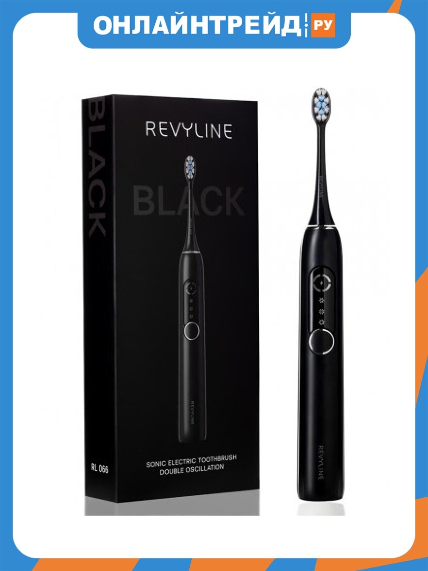 Зубная щётка электрическая Revyline RL 066 черная