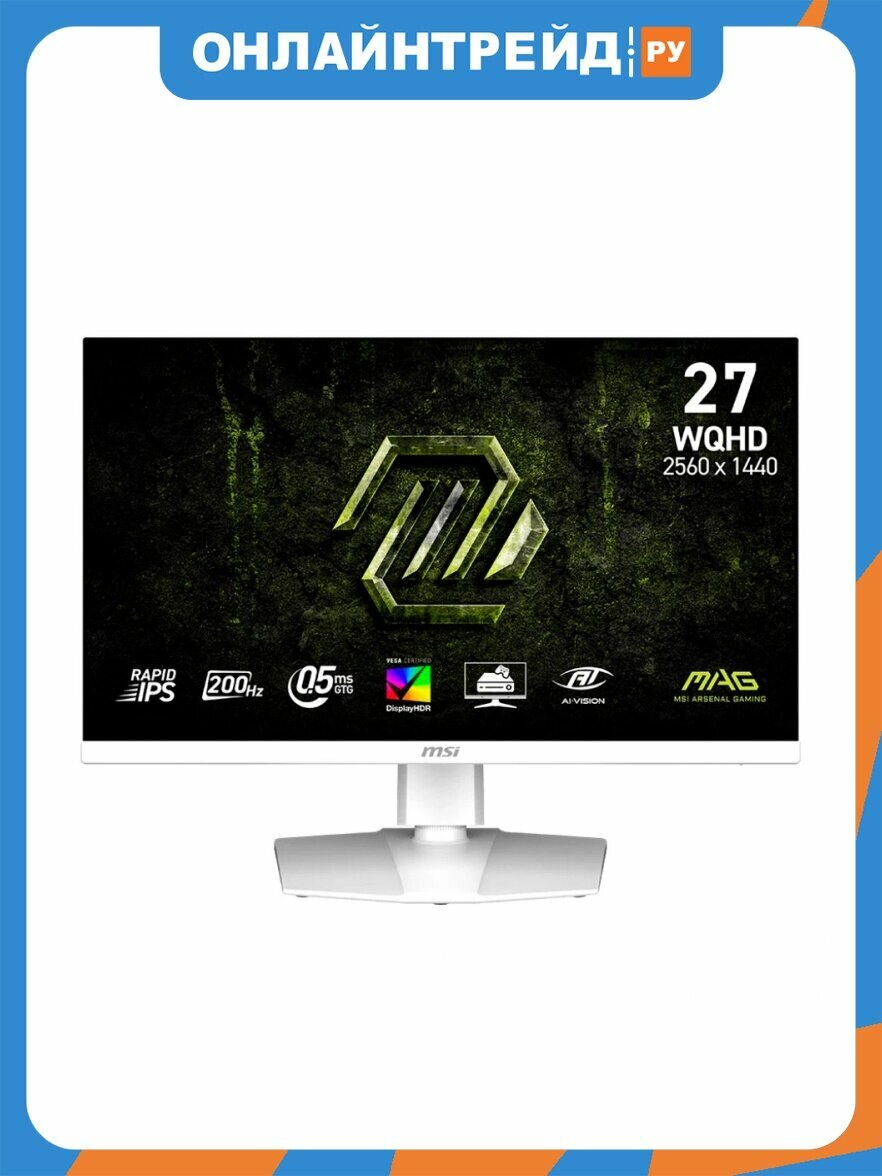 Монитор Msi MAG 274QRFW E20 27" белый