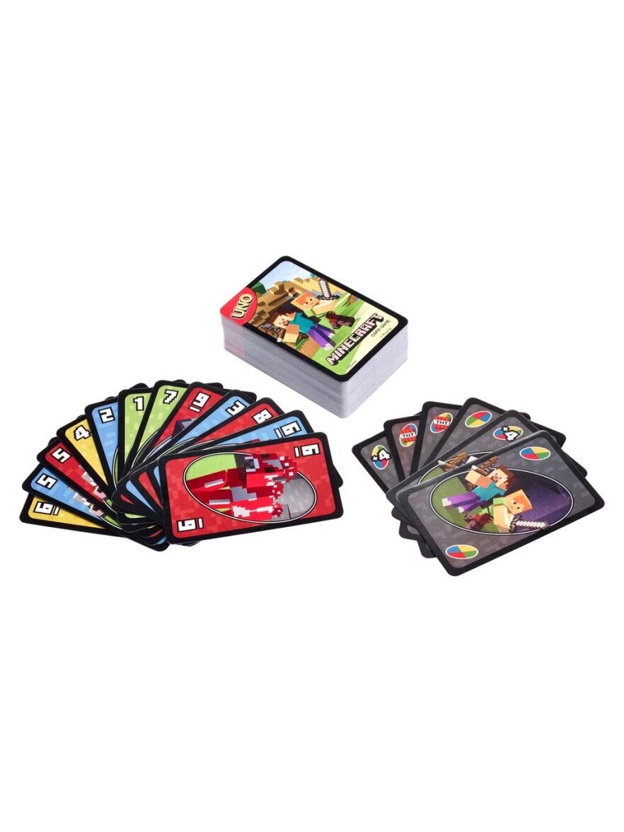 Настольная игра Mattel UNO Minecraft — фото 1