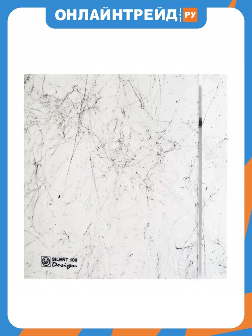 Вентилятор вытяжной Soler&palau Soler & Palau SILENT-100 CRZ MARBLE WHITE DESIGN-4C