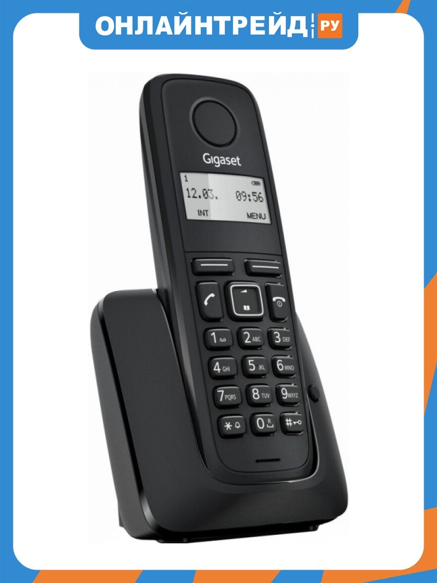 Радиотелефон Gigaset A116 Black